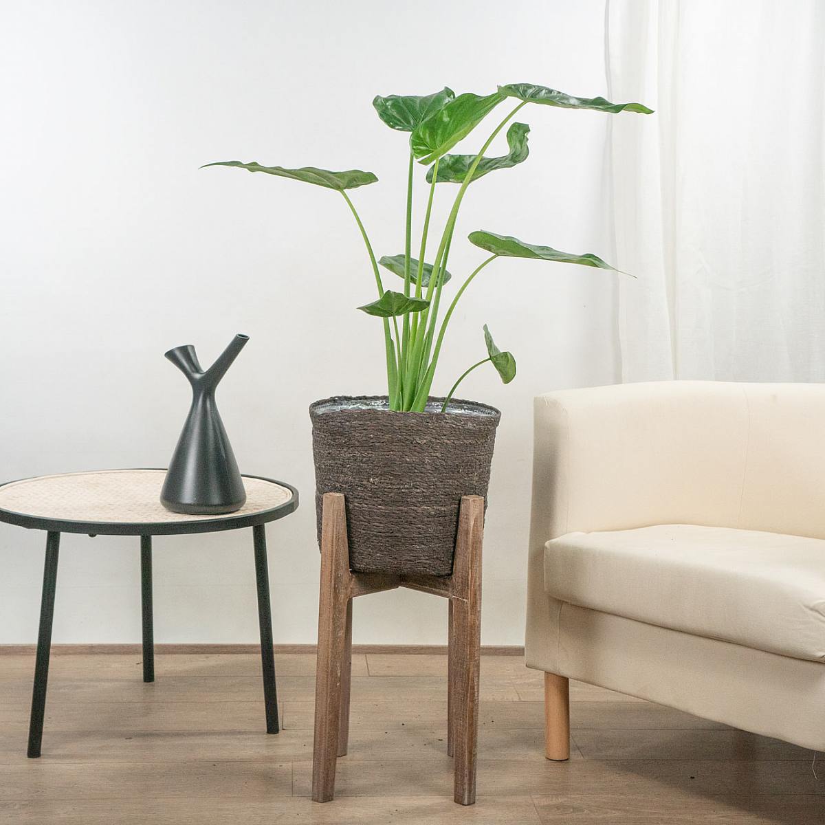 Maldives Basket with XL Holder - Jute with plastic lining