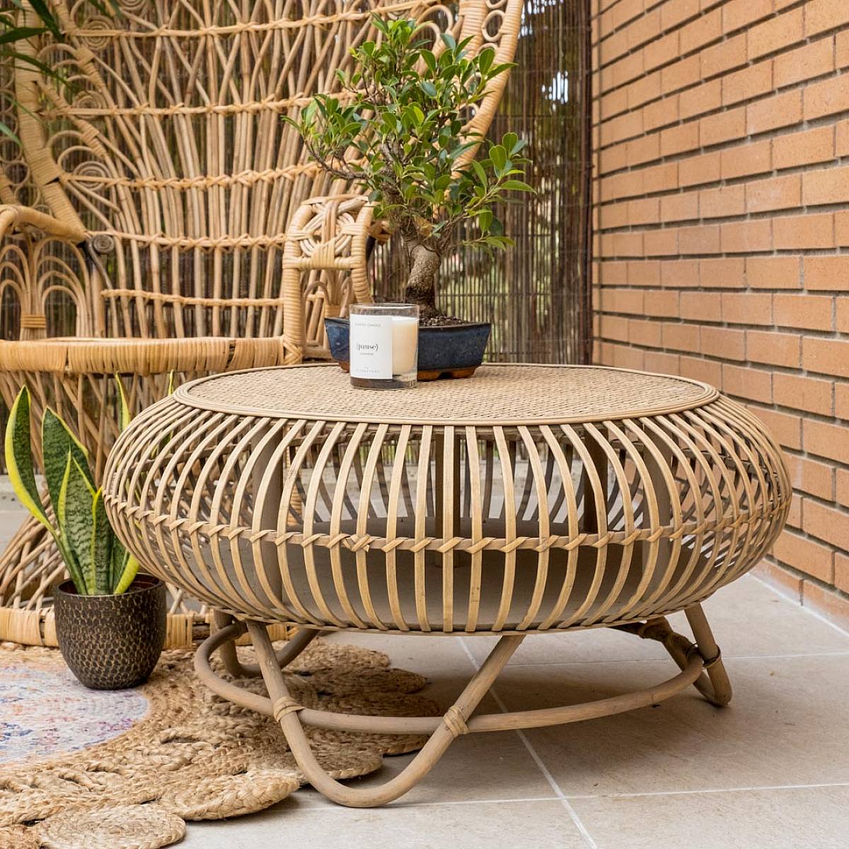 Creta Table - Designer Rattan
